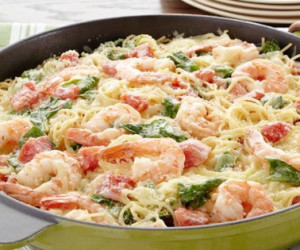 Shrimp & Pasta Formaggio