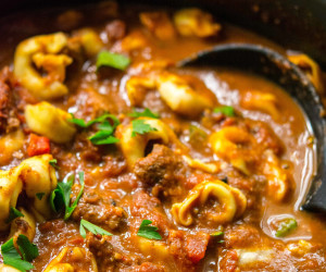 Tortellini Beef Soup