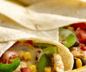 Chicken Fajita Wraps