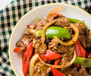 Pepper Beef Stir Fry