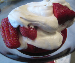 Strawberries Romanoff