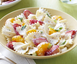 Strawberry Orange Pasta Salad